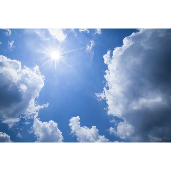 17 Stories Sunlight And Clouds by Ooyoo - Print | Wayfair.co.uk